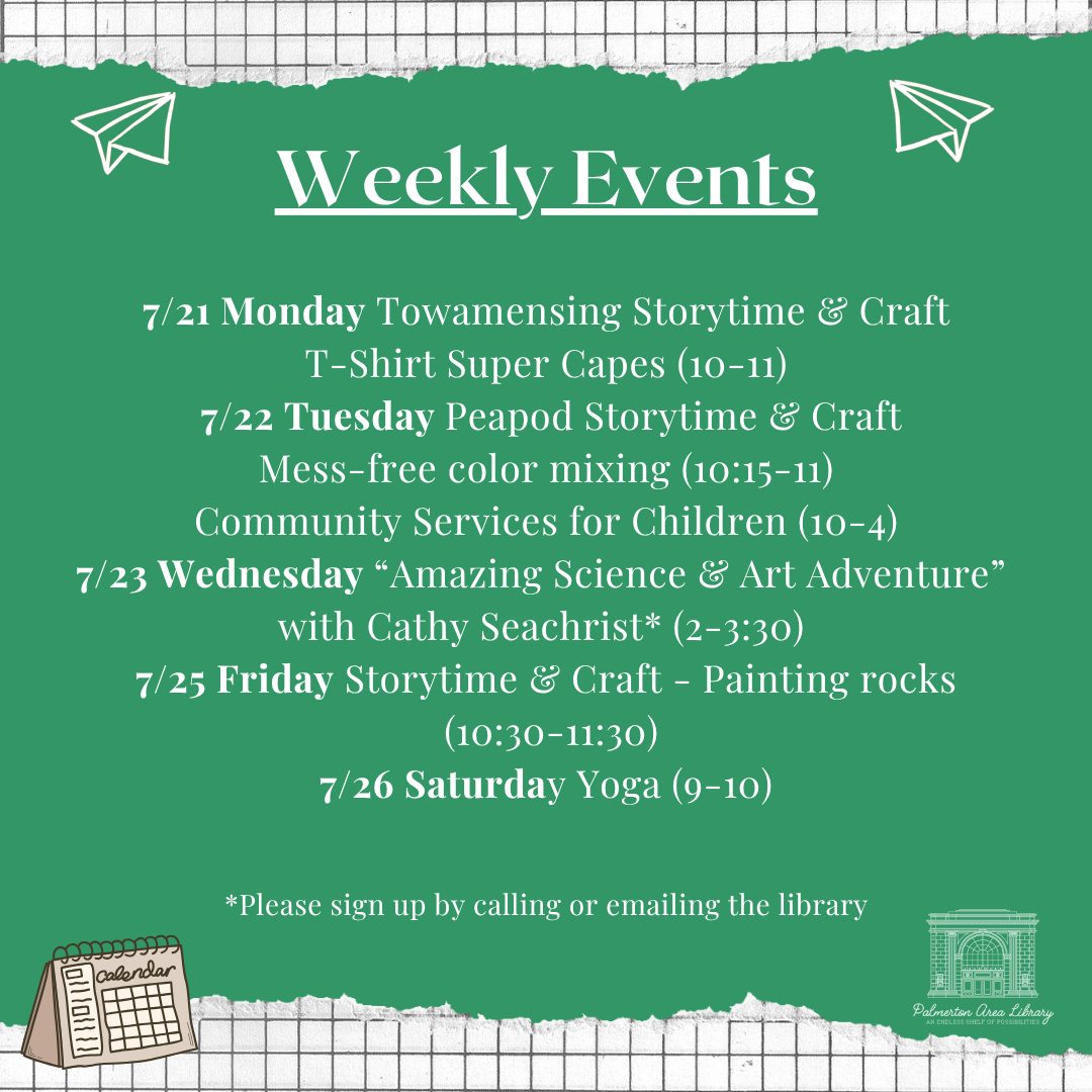 Palmerton Area Library – An Endless Shelf of Possibilities!