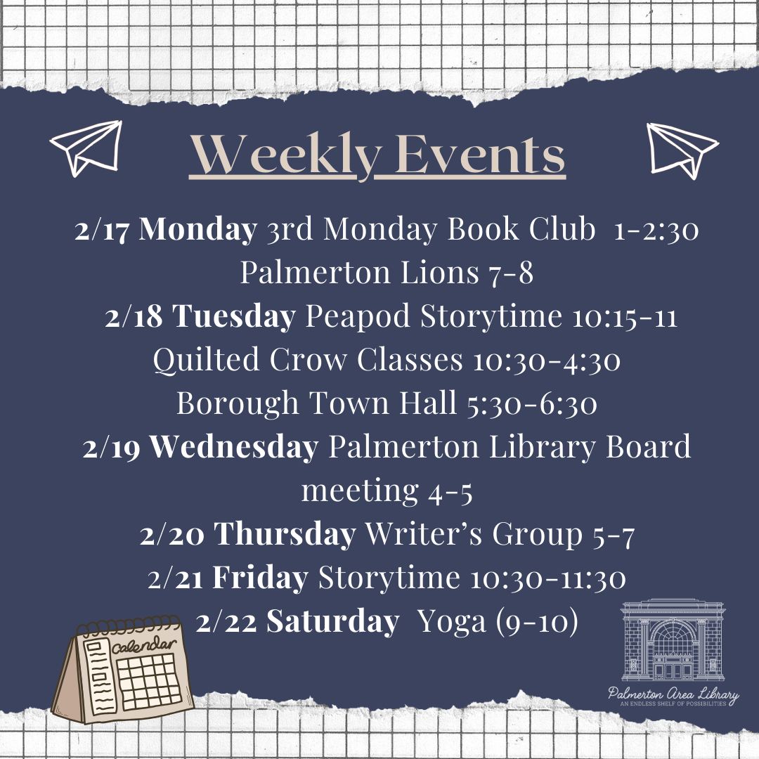 Palmerton Area Library – An Endless Shelf of Possibilities!