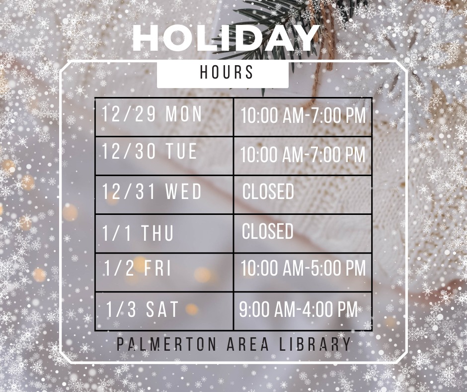 Palmerton Area Library – An Endless Shelf of Possibilities!