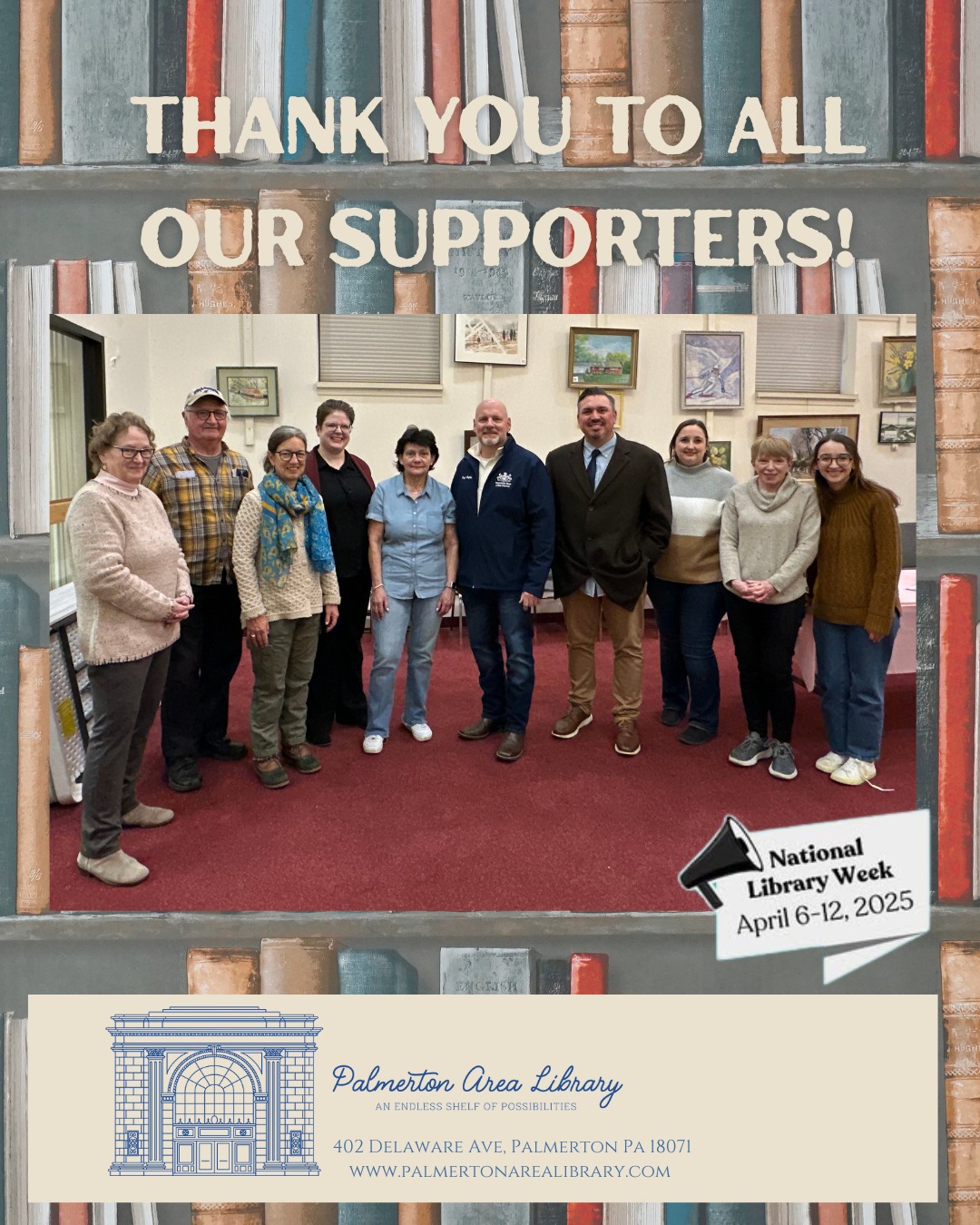 Palmerton Area Library – An Endless Shelf of Possibilities!